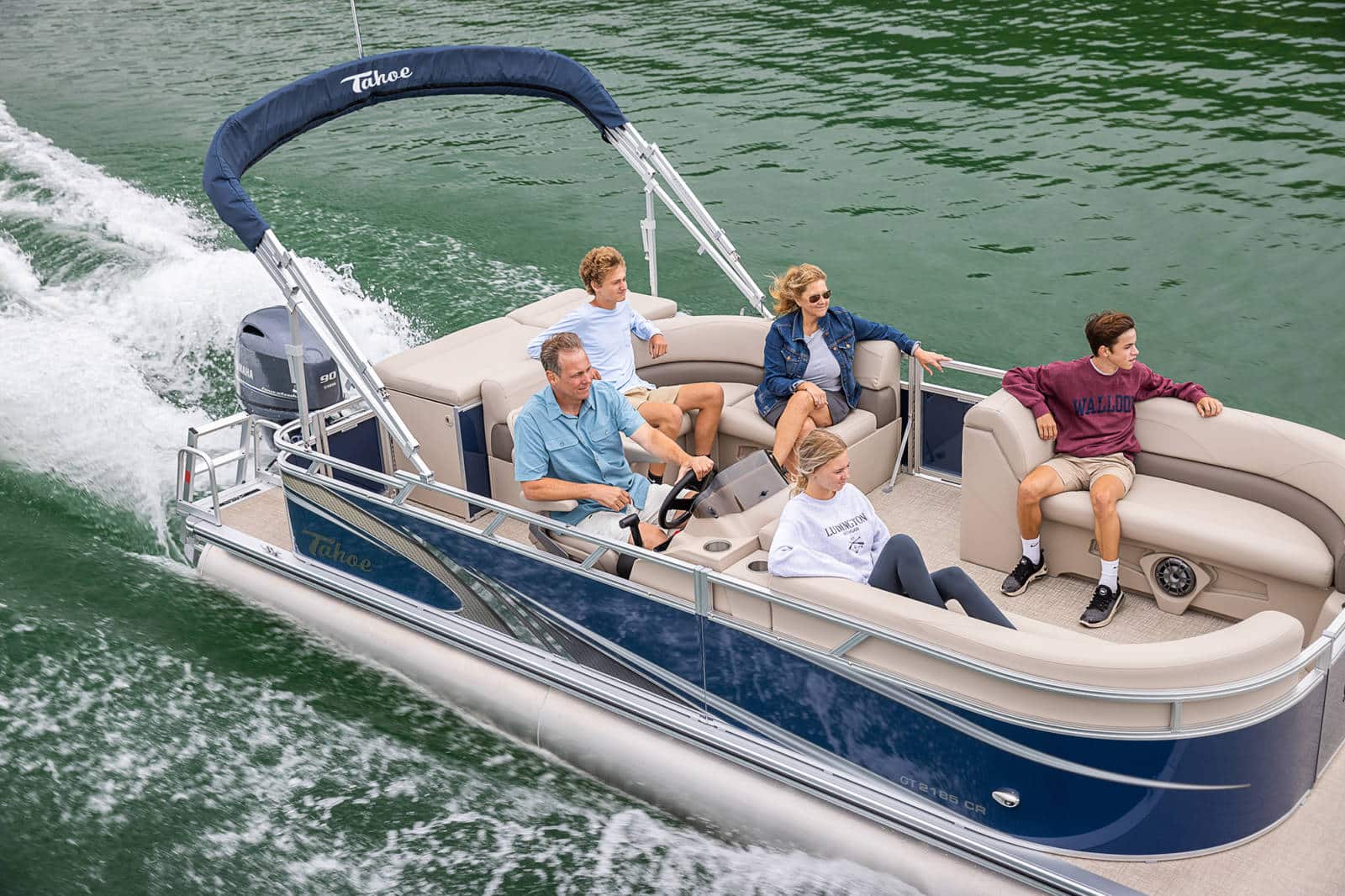 GT Cruise Pontoon Boat - Tahoe Pontoon Boats