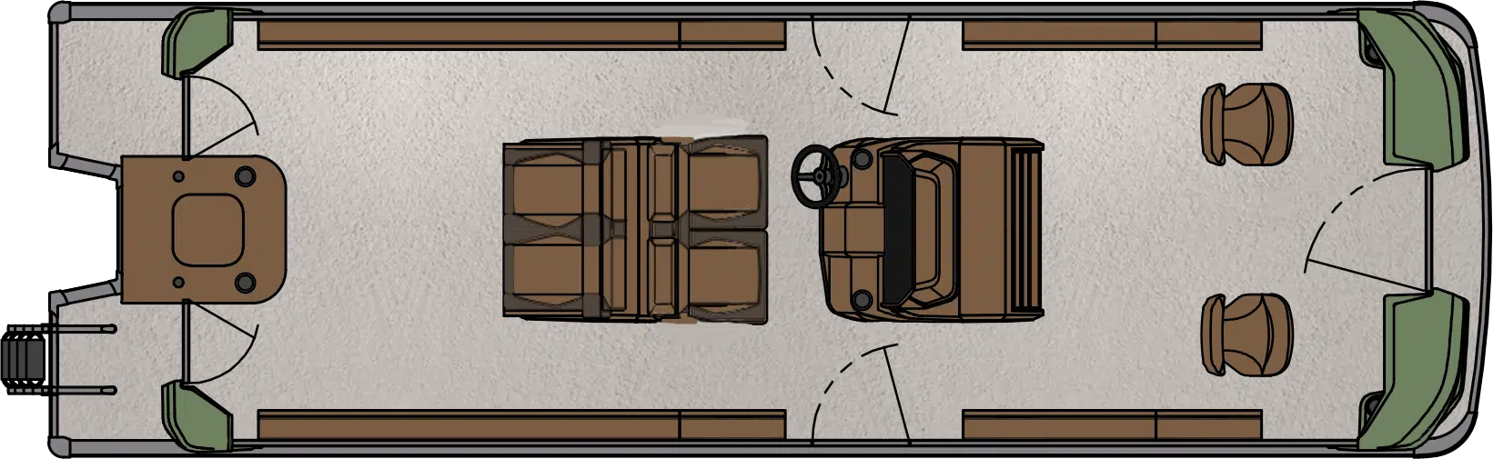Fishing Pontoon Boats - Tahoe Pontoon Boats